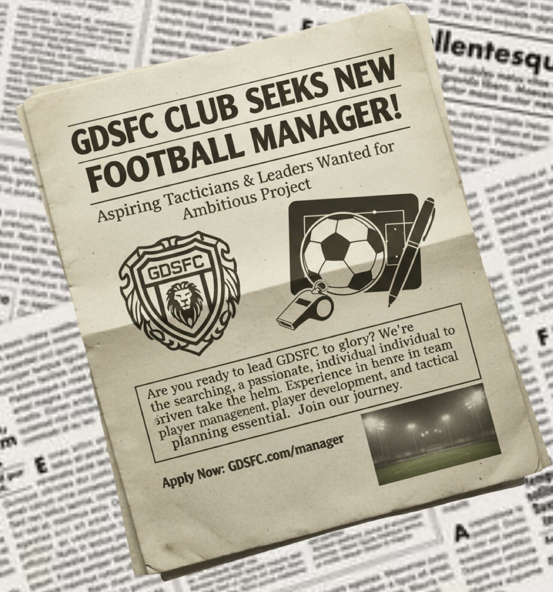 GDSFC – CLUB ON THE LOOKOUT FOR NEW MANAGER – Footy Focus season 25/26